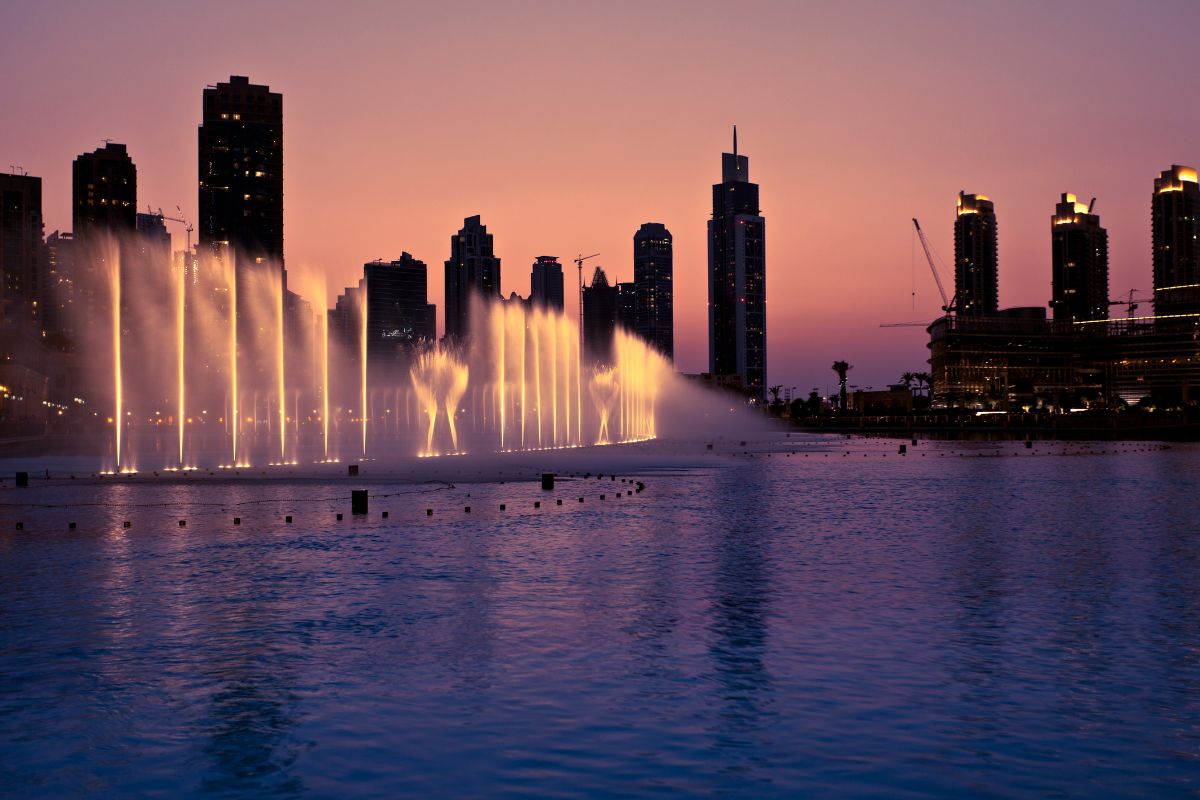 La fontaine de Dubaï : spectacle burj khalifa | horaires